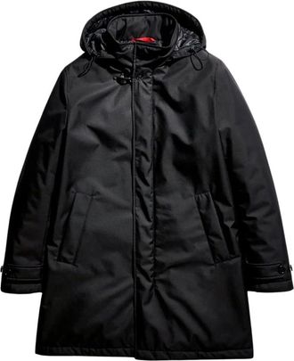 Fay Homme, Manteaux, Noir, Taille: M Imperm&eacute;able avec Capuche Amovible