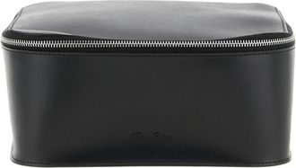 Rick Owens Leder Box Bag - - Bags - Herren - Schwarzk - ONE SIZE