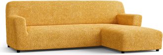 Paulato by GA.I.CO. PAULATO - Bezug für Sofas mit rechter Halbinsel (gesehen von vorne), Sofabezug für Ecksofa in L-Form aus Stretch-Mikrofaser, kratzfestes und maschinen