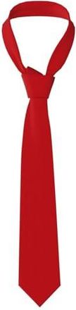 Generic Cravates Homme Rouge Uni Fine Cravates Formelle Cravate Pour F&ecirc;te L&Eacute;cole Affaires