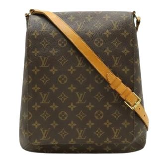 Louis Vuitton Sac bandouli&egrave;re Musette Monogram Pre-owned - Femme - Pre-owned - Brun - Taille: ONE Size