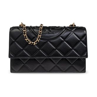 Tory Burch Schultertasche Fleming - - Bags - Damen - Schwarzk - ONE SIZE