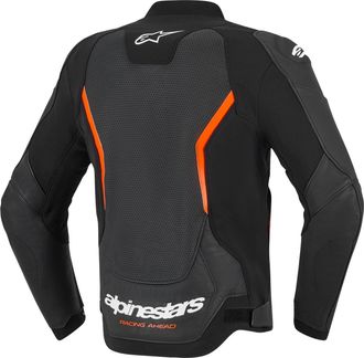 Alpinestars Motorradjacke GP Force V2 Air Motorrad Lederjacke Airbag vorbereitet,Ellenbogenprotektoren enthalten,perforiert,Sch