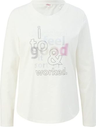 s.Oliver Damen T-Shirts T Shirts, Weiß, 44 EU