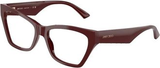 Jimmy Choo London Femme, Accessoires, Rouge, Taille: 54 MM Jc3021H 5057 Optical Frame