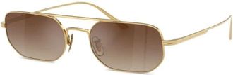 Oliver Peoples unisex, Accessoires, Jaune, Taille: 52 MM Lunettes de soleil 1989C