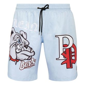 Philipp Plein Homme, Maillots de bain, Bleu, Taille: 4XL Maillots de bain