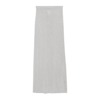 Tom Ford Micro-Paillettenbesetzter- gerippter- langer Rock - - Skirts - Damen - Grau - S