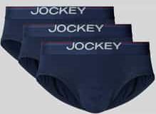 Jockey Slim Fit Briefs mit Logo-Detail im 3er-Pack