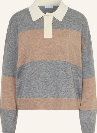 Darling Harbour Darling Harbour Strick-Poloshirt beige