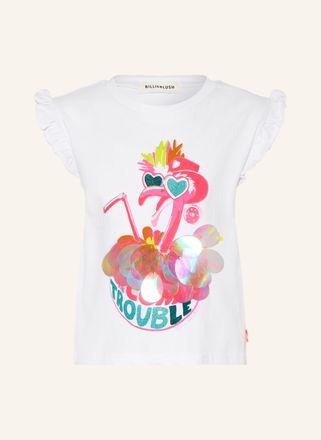 BILLIEBLUSH T-Shirt Mit R&uuml;schen weiss