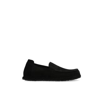 Birkenstock Wildlederschuhe Utti Slip On - - Shoes - Herren - Schwarzk - 44 EU