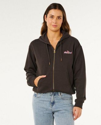 Rip Curl Kapuzenstrickjacke Lay Day Relaxed Zip Through Fleece