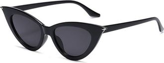 Generic Lunettes De Soleil &Agrave; Monture Fine For Hommes Et Femmes, Id&eacute;ales For Les D&eacute;placements Quotidiens La Conduite(Black)