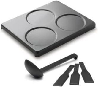 Stöckli 0029.121 Crêpeplatte zu PizzaGrill for6, Alu-Blech