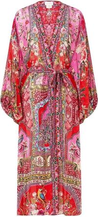 Camilla Femme, Maillots de bain, Rouge, Taille: ONE Size Blouson Sleeve Layer