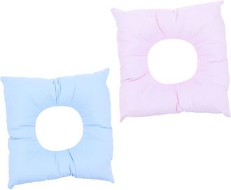 Cabilock 2 St&uuml;ck Spa Salon Gesichtskissen Waschbares Wiederverwendbares Baumwoll gesichtspolster Ergonomisches Massage k&ouml;rperkissen f&uuml;r Entspannten Liegekomfor