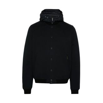 Moorer Homme, Vestes, Bleu, Taille: 3XL Callum-Tz Bomber Jacket