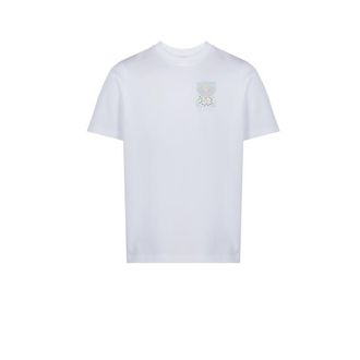 Casablanca Casablanca paris - tennis pastelle t-shirt - weiß