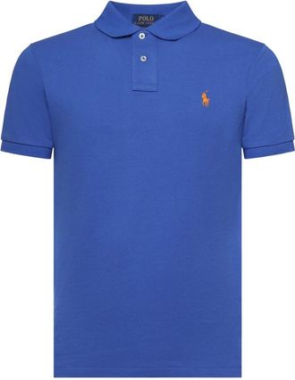 Polo Ralph Lauren Homme, Tops, Bleu, Taille: 2XL Pique Polo
