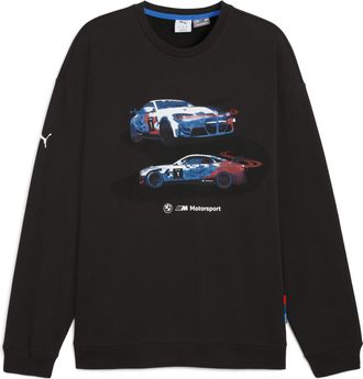 Puma Sweat col rond &agrave; motif BMW M Motorsport Homme, Accessoires, Noir, M