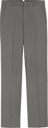 Ami Homme, Pantalons, Gris, Taille: 3XS Straight Wool Pantalons