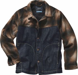 Replay Denim-Flanell-Hybridjacke