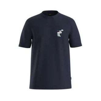 HUGO BOSS Te Movement T-Shirt - - Tops - Herren - Blau - XL