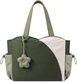 Lovevook Sac Cabas Femme, Puffer Sac de Cours Sacs a Main pour Les Cours Lycee, Sac Ordinateur 15.6 Pouces Sac Fourre Tout pour Travail Universit&eacute; Affaires