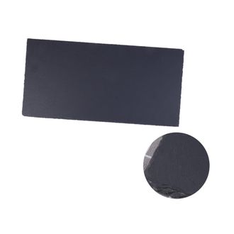 Cabilock Nat&uuml;rliche Rechteckige Schieferteller 40x20cm Servierplatte F&uuml;r Sushi, Kuchen Und Pizza, Robust