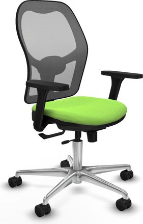 Piqueras y Crespo B&uuml;rostuhl aus Stoff mit 3D-Armlehnen, h&ouml;henverstellbare Lendenwirbelst&uuml;tze, ausgestattet mit Syncro/Translack und Schaumstoff, Rollen 65 mm, Nylon, Gr