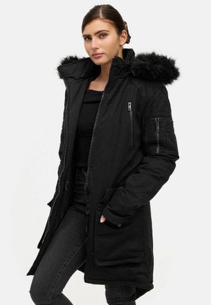 Trueprodigy Winterjacke Harvey F mit abnehmbarer Kapuze