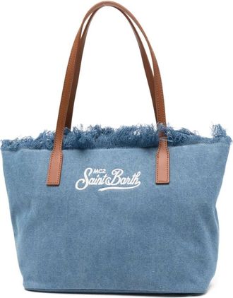MC2 Saint Barth Femme, Sacs, Bleu, Taille: ONE Size Tote Bag