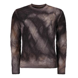 Moorer Strickware - - Knitwear - Herren - Braun - 2XL