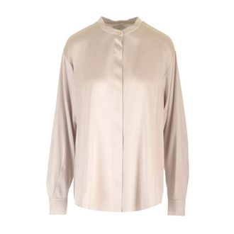 Forte_Forte Damen, Blusen & Hemden, Rosa, LGr&ouml;&szlig;e