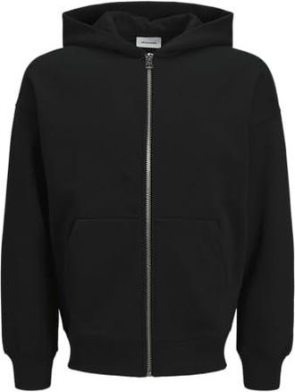 Jack & Jones Pull &agrave; Capuche uni pour Homme, Noir, XL