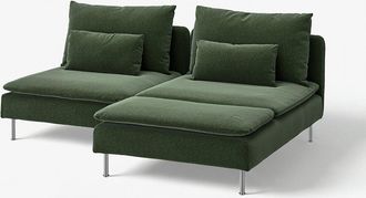 IKEA S&Ouml;DERHAMN 2er-Sofa mit R&eacute;camiere
