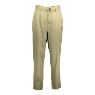 Kocca Gr&uuml;ne Hose mit elastischem Bund - - Trousers - Damen - Gr&uuml;n - L