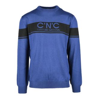Costume National C N C maglia - - Knitwear - Herren - Blau - M