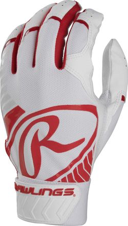 Rawlings 5150 Schlaghandschuhe, Erwachsene, Größe L, Scharlachrot