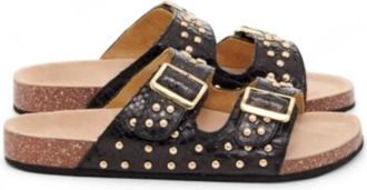 CLARIS VIROT Femme, Chaussures, Noir, Taille: 40 EU Sandales Odette