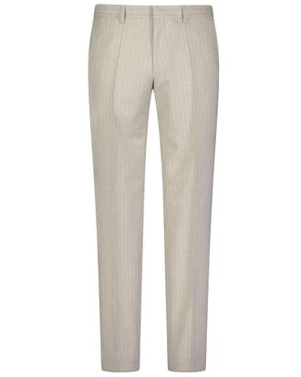 Roy Robson Anzughose aus einem Woll-Mix mit Streifen, Slim Fit in