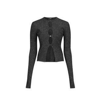 Amiri Cardigan &agrave; manches longues brillant