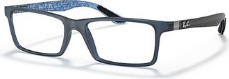 Ray-Ban Rb8901 Optics Schwarz Fassung Klar Glas Polarisiert 55-17