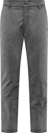 Bomboogie Homme, Pantalons, Noir, Taille: W36 Pantalon chino slim en velours extensible