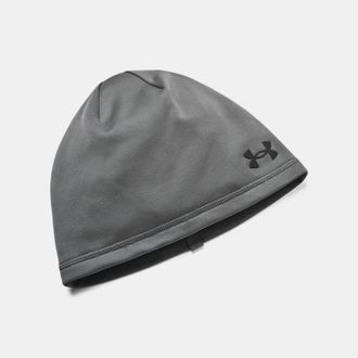 Under Armour Storm Beanie für Herren Castlerock / Schwarz EINHEITSGRÖSSE
