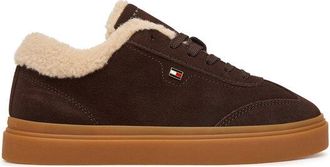 Tommy Hilfiger Sneakers Th Chic Cupsole Wl FW0FW09597 Dunkelbraun