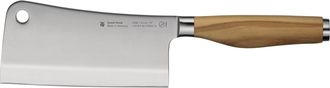 WMF Grand Wood Chinesisches Hackmesser 29 cm, Holzgriff, Made in Germany, Olivenholzgriff, Messer geschmiedet, K&uuml;chenmesser Spezialklingenstahl, Performan