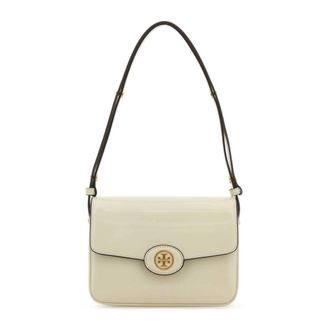 Tory Burch Kreideleder Schultertasche - - Bags - Damen - Wei&szlig; - ONE SIZE