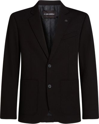 Karl Lagerfeld Klassisches Sakko - Schwarz